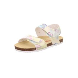 Superfit Tieffu&szlig;bett Sandale BIOS FLEX in Gelb/Mehrfarbig | Gr.: 31