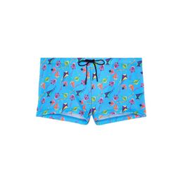HOM Badeshorts Swim Shorts Lido in blue print | Gr.: XXL
