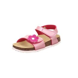 Superfit Tieffu&szlig;bett Sandale FUSSBETTPANTOFFEL in Pink | Gr.: 30