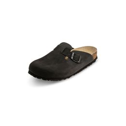vitaform Nubukleder Clogs in nero | Gr.: 50
