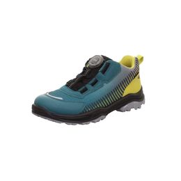 Superfit Sneaker JUPITER in Gr&uuml;n/Gelb | Gr.: 37