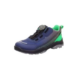 Superfit Sneaker JUPITER in Blau/Hellgr&uuml;n | Gr.: 38