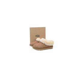 UGG Australia UGG Tazzette Plateauslipper in Braun mit Fell | Gr.: 39