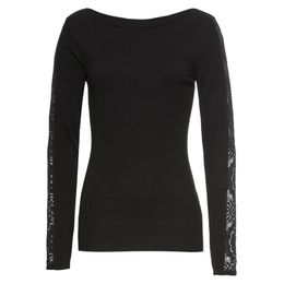 Melrose Strickpullover in schwarz | Gr.: 40