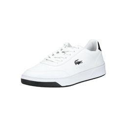 Lacoste Sneaker in Wei&szlig;/Schwarz | Gr.: 47