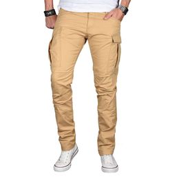 Alessandro Salvarini Hose Stretch Chino AS032 in Beige | Gr.: W33/L32