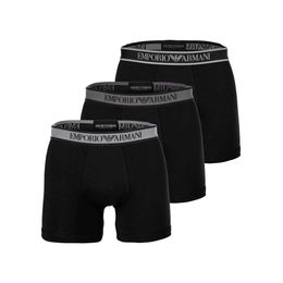 Emporio Armani Boxershort 3er Pack in Schwarz | Gr.: L