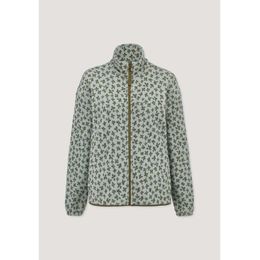 hessnatur Fleece Jacke in mattgr&uuml;n | Gr.: XS