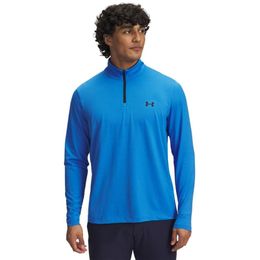 Under Armour Longsleeve "Matchplay 1/4 Zip" in Blau | Gr.: XXL