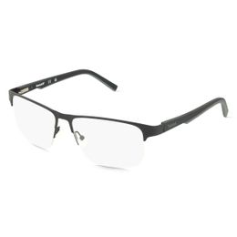 Timberland TB50030 Brille Unisex | Fassung: Vollrand, Eckig, Schwarz Matt