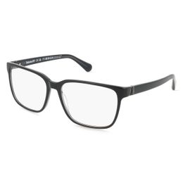 Timberland TB50034 Brille Unisex | Fassung: Vollrand, Quadratisch, Schwarz Gl&auml;nzend