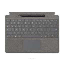Microsoft Tastatur QWERTZ Deutsch Wireless mit Hintergrundbeleuchtung Surface Pro X / 8 / 9 Signature Keyboard + Slim Pen