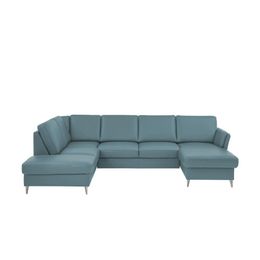meinSofa Wohnlandschaft Veit blau Ma&szlig;e (cm): B: 305 H: 90 T: 200.0 &raquo; H&ouml;ffner