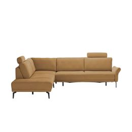 meinSofa Ecksofa Jenny &brvbar; gelb &brvbar; Ma&szlig;e (cm): B: 309 H: 87 T: 254.0 &raquo; H&ouml;ffner