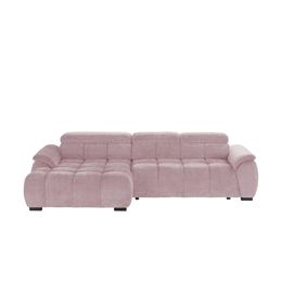 switch Ecksofa Alvin rosa/pink Ma&szlig;e (cm): B: 284 H: 97 T: 168.0 &raquo; H&ouml;ffner