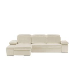 switch Ecksofa aus Mikrofaser Avilla &brvbar; beige &brvbar; Ma&szlig;e (cm): B: 285 H: 86 T: 187.0 &raquo; H&ouml;ffner
