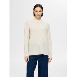 Selected Pullover 'MALINE' Damen Gr&ouml;&szlig;e L hellbeige