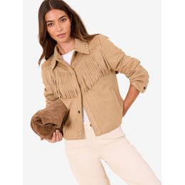Lipsy Between-Season Jacket female Beige size 8