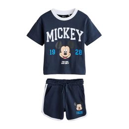 next Set 'Mickey Mouse' Jungen Gr&ouml;&szlig;e 86 beige / navy / azur / wei&szlig;