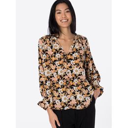 Traffic People Bluse Damen Gr&ouml;&szlig;e S creme / orange / puder / schwarz