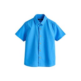 next Button Up Shirt boy Blue size 9 yrs