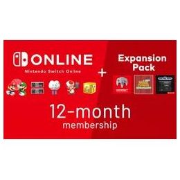 Nintendo Switch Online + Erweiterungspaket Mitgliedschaft 12 Monate (Einzel)