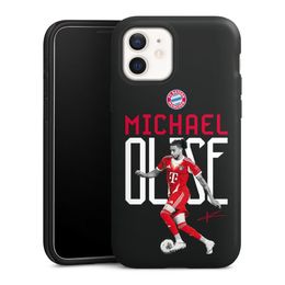 DeinDesign iPhone 12 Handy Panzer Handyh&uuml;lle robuste Outdoor H&uuml;lle Schutzh&uuml;lle matt Official Licensed Product Michael Olise Fc Bayern M&uuml;nchen Tough Case