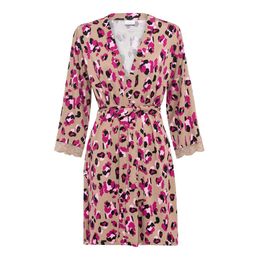 Lascana Dressing Gown 'Lovly Nights' female Beige size 40/42