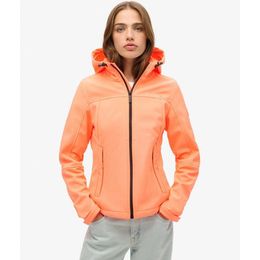 Superdry Women's Klassische Trekkerjacke mit Kapuze Koralle - Gr&ouml;&szlig;e: 40 2082217500341T7G019