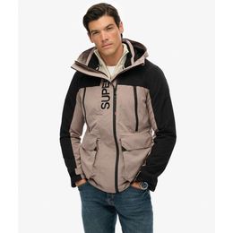Superdry Herren Colour Block Windbreaker-jacke Beige - Gr&ouml;&szlig;e: S 10202010004121PC001