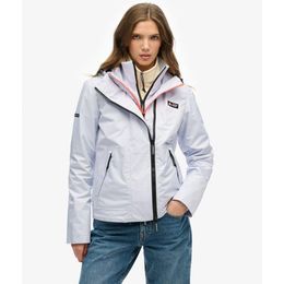 Superdry Damen Mountain Windbreaker Jacke mit Kapuze Lila - Gr&ouml;&szlig;e: 38 2082217500343E8G017