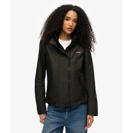 Superdry Damen Mountain Windbreaker Jacke mit Kapuze Schwarz - Gr&ouml;&szlig;e: 44 208221750034302A025