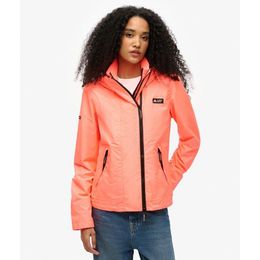 Superdry Damen Mountain Windbreaker Jacke mit Kapuze Koralle - Gr&ouml;&szlig;e: 34 2082217500343T7G028