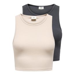 Jacqueline de Yong Jdy Knitted Top 'JDYSofia' female Beige, Grey size S