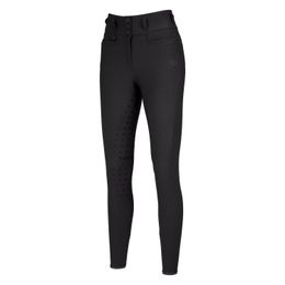 Pikeur Grip-Ges&auml;&szlig;einsatz-Reithose Highwaist schwarz Damen 84