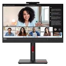 Lenovo ThinkVision T24mv-30 23,8 FHD-Videokonferenz-Monitor USB-C