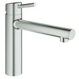 Grohe Sp&uuml;ltischarmatur Concetto 31128DC1 mittelhoher Auslauf, supersteel