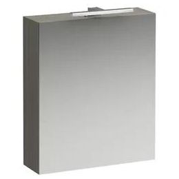 Laufen Base LED-Spiegelschrank H4027511102621 60x70x18,5cm, Ulme Hell, Anschlag links