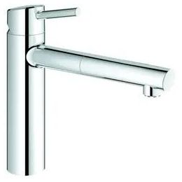 Grohe Concetto Sp&uuml;ltischarmatur 31214001 Niederdruck, ausziehbarer Auslauf, chrom