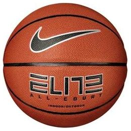 Nike Elite All Court 8P 2.0 Indoor/Outdoor Basketball amber/black/metallic 7