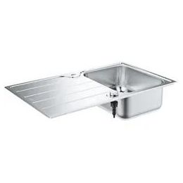 Grohe Einbausp&uuml;le 31571SD1 86x50cm, aufliegend oder fl&auml;chenb&uuml;ndig, 1 Becken, Edelstahl