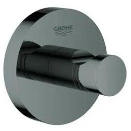 Grohe Essentials Bademantelhaken 40364A01 hard graphite, verdeckte Befestigung