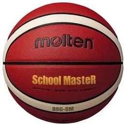 Molten School MasteR Basketball B6G-SM Gr. 6 rot/orange