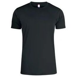 Clique Basic Active Sportshirt Kinder 99 - schwarz 160 cm