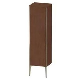 Duravit XViu Halbhochschrank XV1325LB113 40x36x133cm, champagner matt, T&uuml;r links, amerikanischer nussbaum
