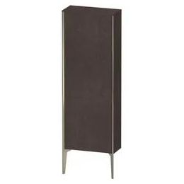 Duravit XViu Halbhochschrank XV1316LB172 50x24x133cm, champagner matt, T&uuml;r links, eiche dunkel geb&uuml;rstet