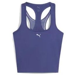 Puma Cloudspun Mesh 2in1 Tanktop Damen 46 - blue crystal M
