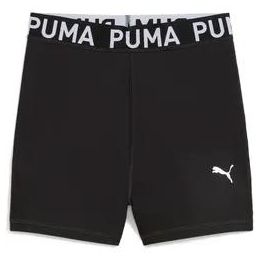 Puma Strong kurze Leggings M&auml;dchen 01 - Puma black 164