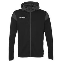 Uhlsport Squad 27 Track Trainingsjacke mit Kapuze Herren schwarz/anthra 5XL