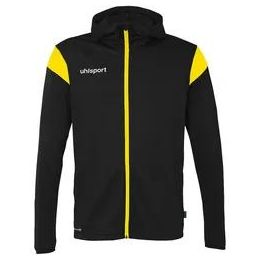 Uhlsport Squad 27 Track Trainingsjacke mit Kapuze Herren schwarz/limonengelb 5XL